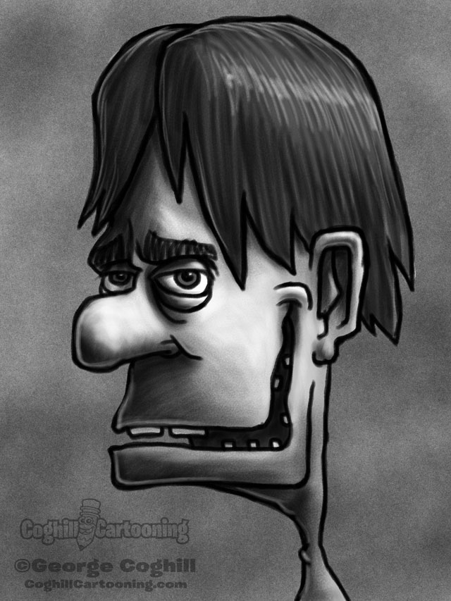 Weirdo 6 Cartoon Character Sketch | Coghill Cartooning | Cartoon Logos ...